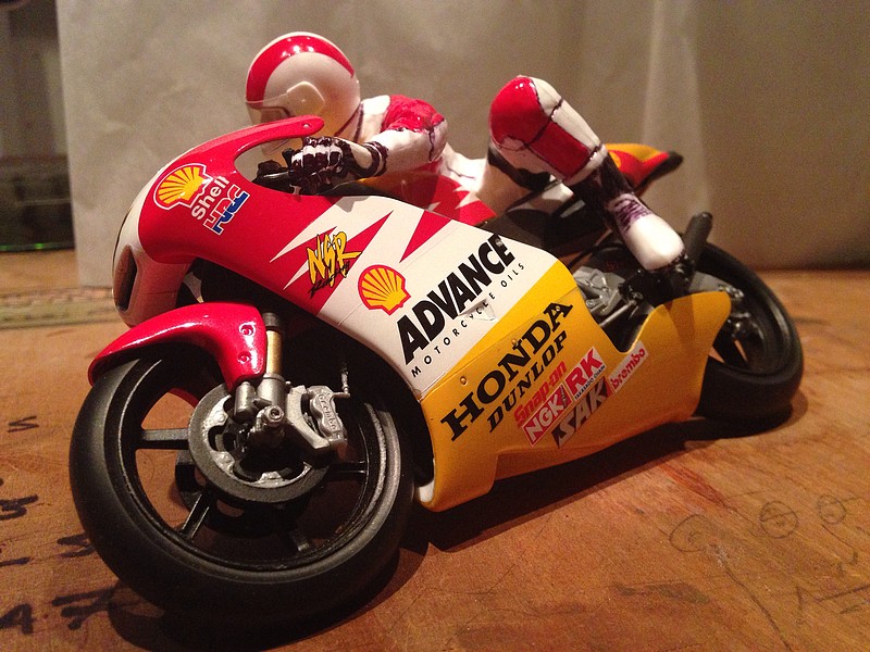 Figure BikeRacing Rider -- Plastic Model Motorcycle Kit -- 1/12 Scale ...
