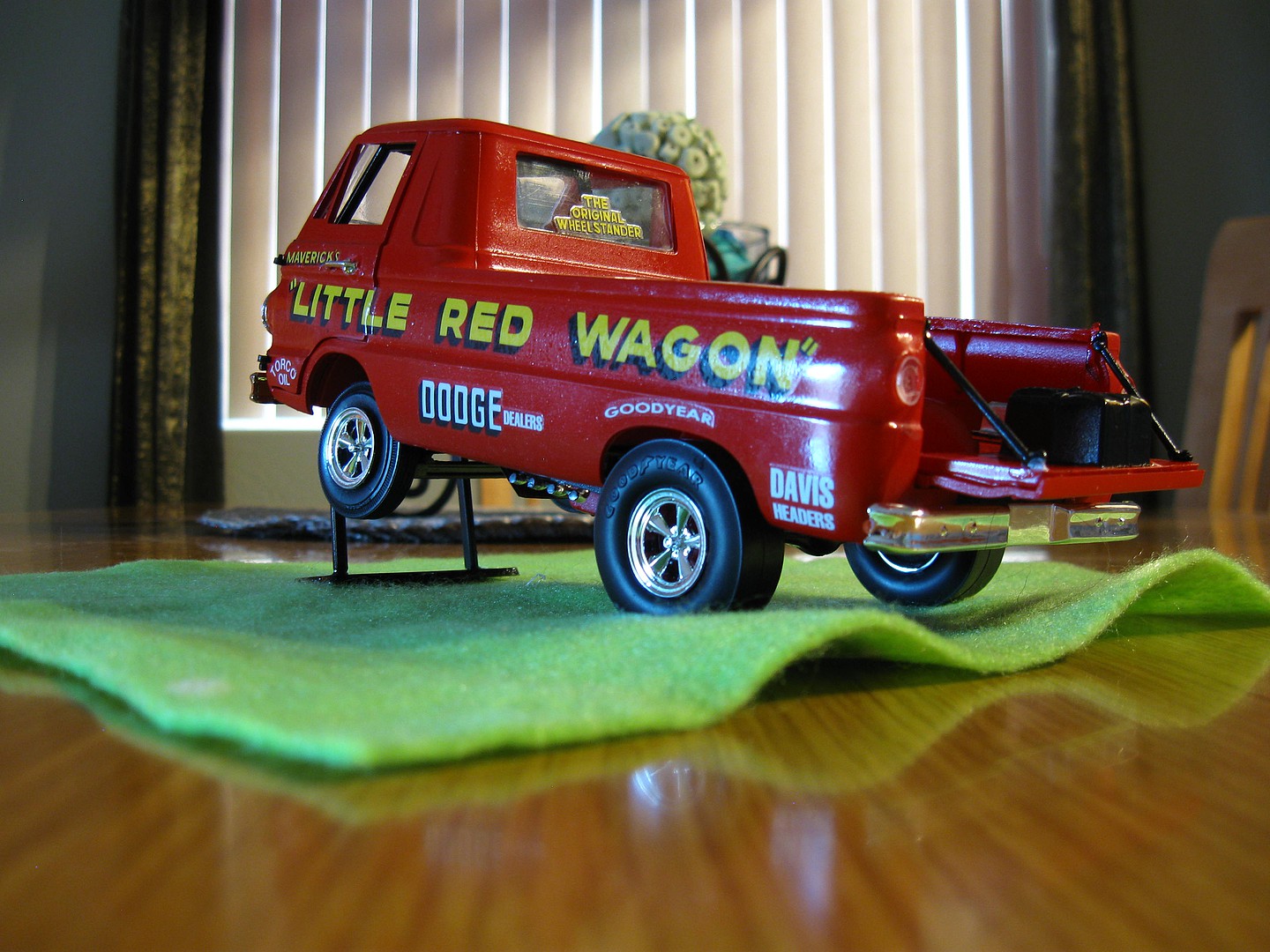 Little Red Wagon -- Plastic Model Truck Kit -- 1/25 Scale -- #hl115-12 ...
