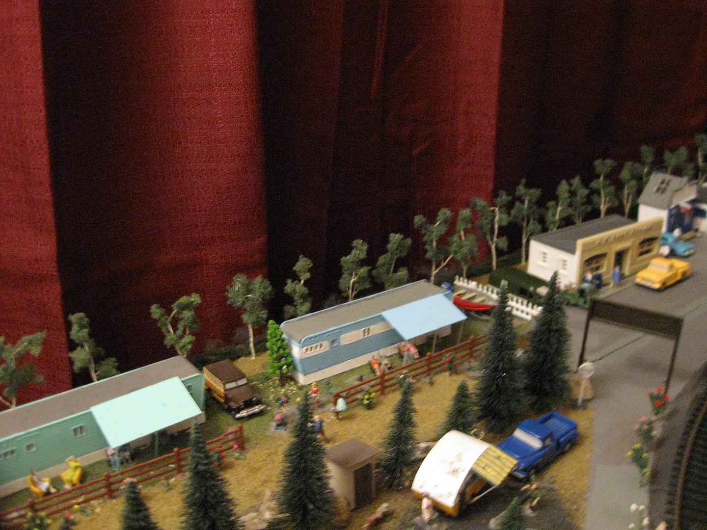 Pastel Green woods edge Trees (3-3.5 inch 14pk) -- HO Scale Model ...