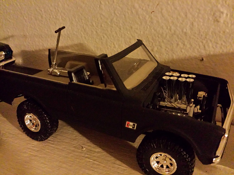 1/25 1972 Crew Chief Chevy Blazer -- Plastic Model Truck Kit -- 1/25 ...