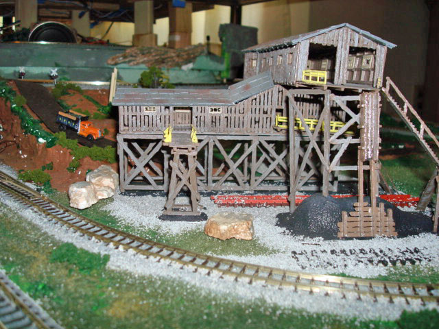 Gallery Pictures Faller Old Coal Mine Painted Kit N Scale Model ...