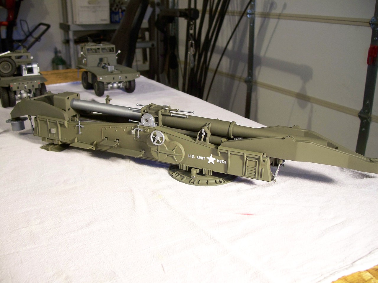 Atomic Cannon -- Plastic Model Military Vehicle Kit -- 1/32 Scale ...