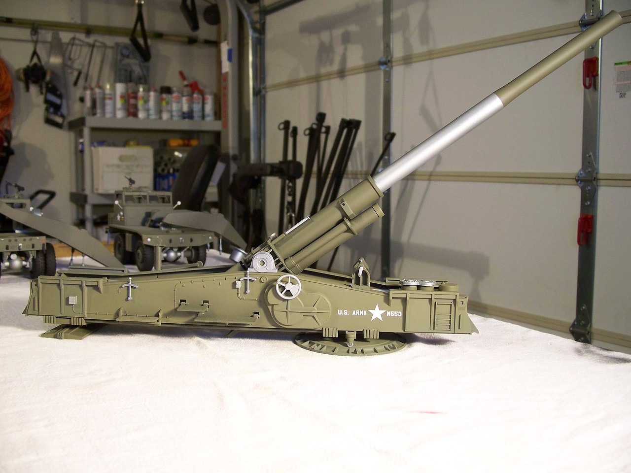 Atomic Cannon -- Plastic Model Military Vehicle Kit -- 1/32 Scale ...