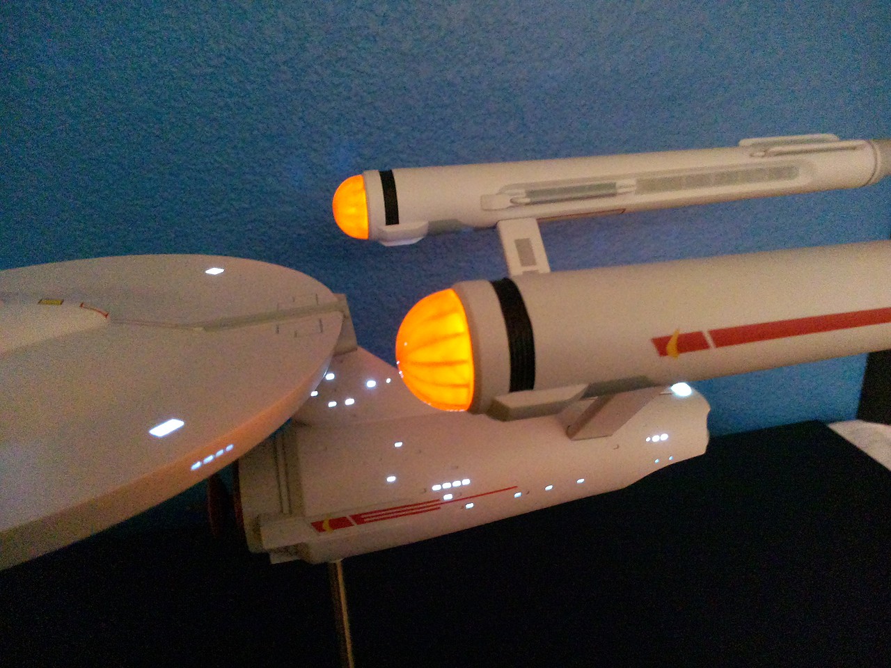 Star Trek TOS Enterprise Cutaway -- Science Fiction Plastic Model Kit ...