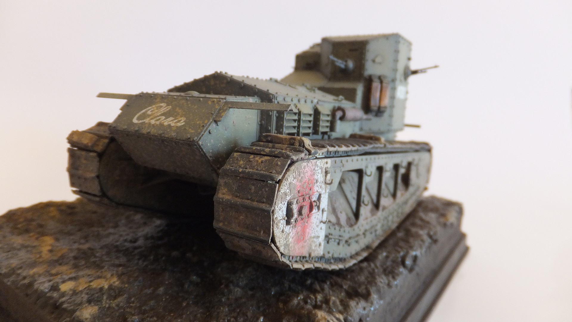 Mk.A Whippet Medium Tank -- Plastic Model Military Vehicle Kit -- 1/35 ...