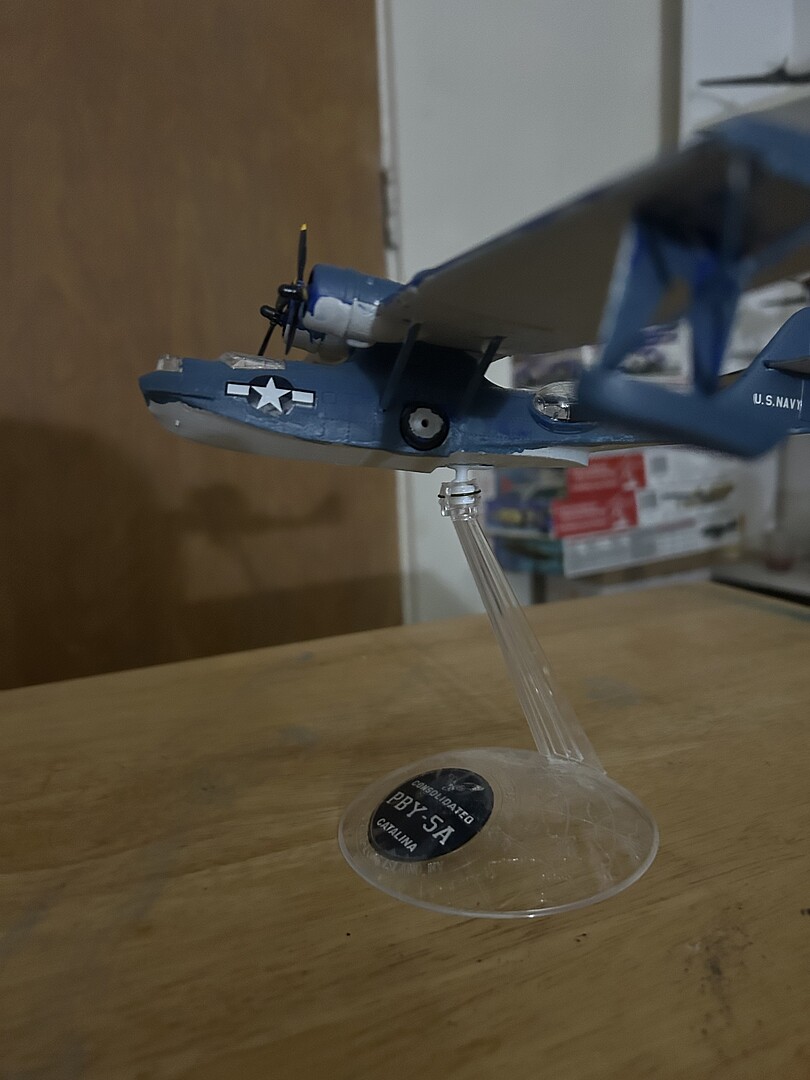 US Navy PBY-5A Catalina Seaplane -- Plastic Model Airplane Kit -- 1/104 ...