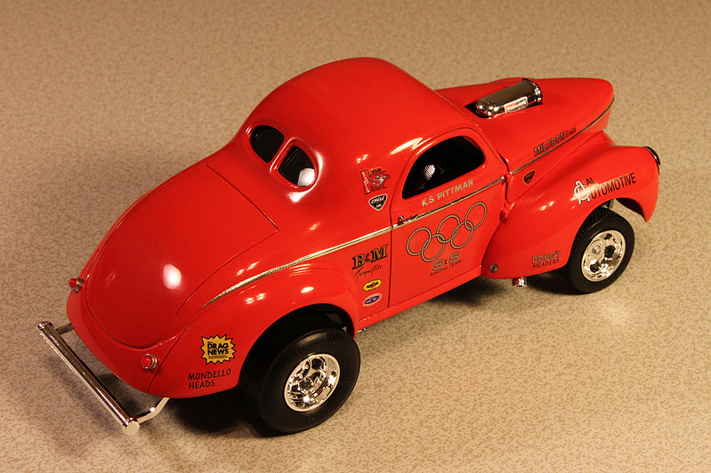 Willys Drag Coupe -- Plastic Model Car Kit -- 1/25 Scale -- #854990 ...