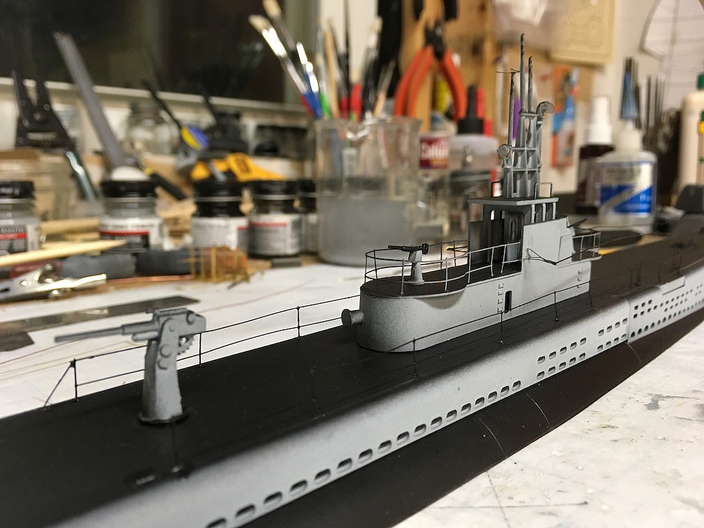 USS Gato SS-212 Sub 1944 -- Plastic Model Military Ship -- 1/144 Scale ...