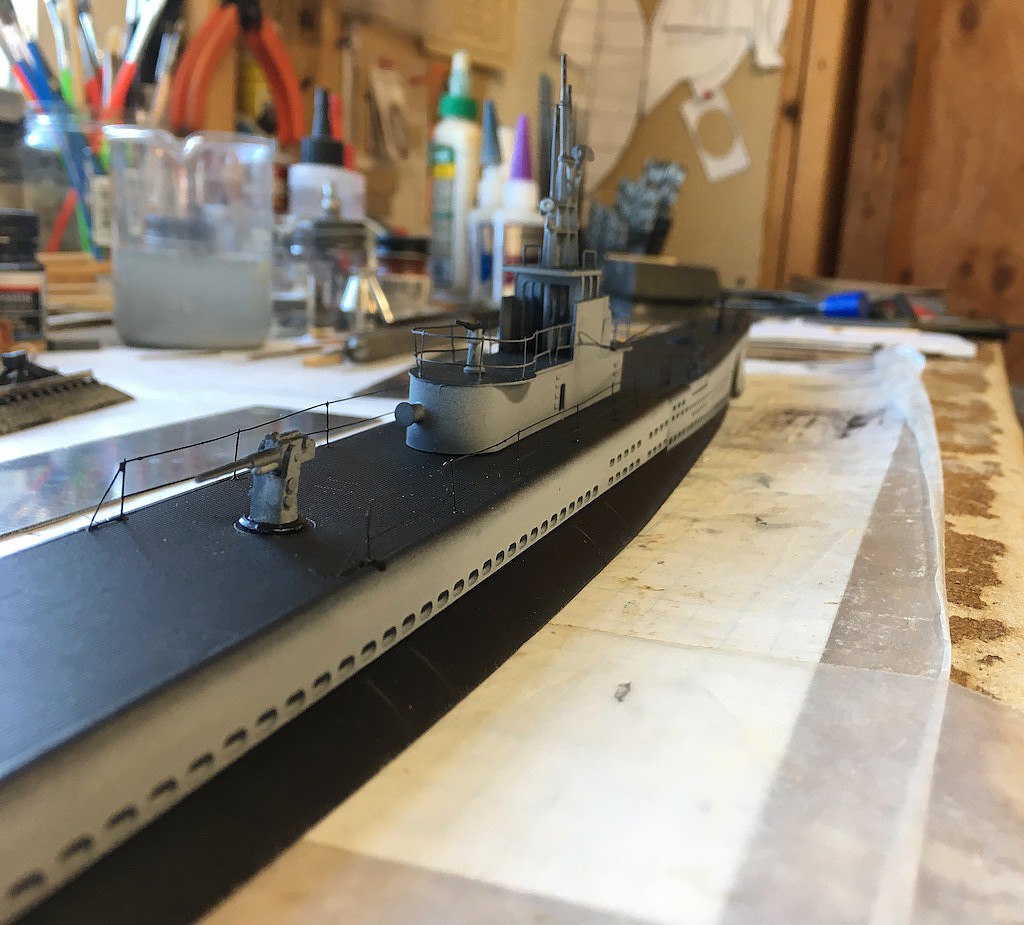 USS Gato SS-212 Sub 1944 -- Plastic Model Military Ship -- 1/144 Scale ...