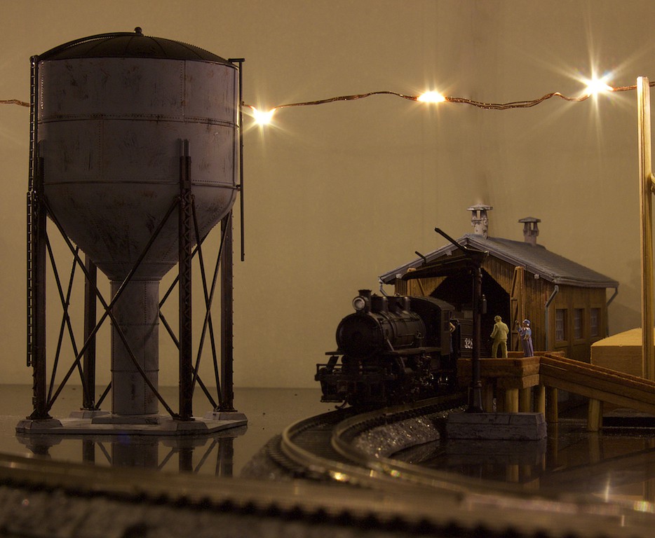 Steel Water Tank -- N Scale Model Railroad Building Kit -- #3817 ...