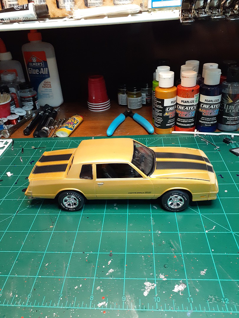 1986 Chevrolet Monte Carlo SS -- Plastic Model Car Kit -- 1/24 Scale ...