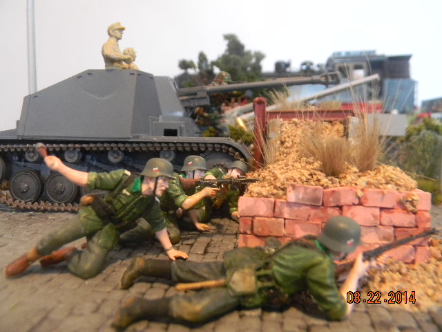German Infantry in Battle Eastern Front (5) -- Plastic Model Military ...