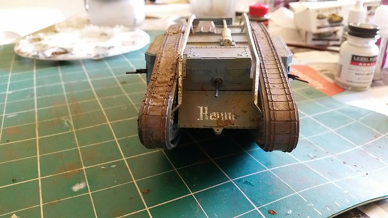 WWI British Female Mk IV Tank -- Plastic Model Military Vehicle Kit ...