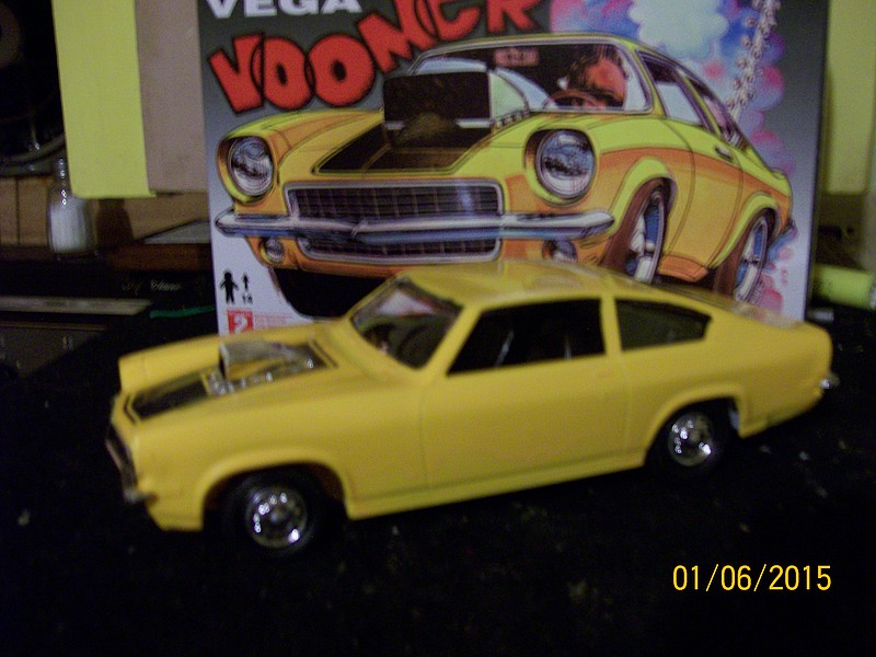 Chevy Vega Voomer Vehicle -- Plastic Model Car Kit -- 1/20 Scale ...