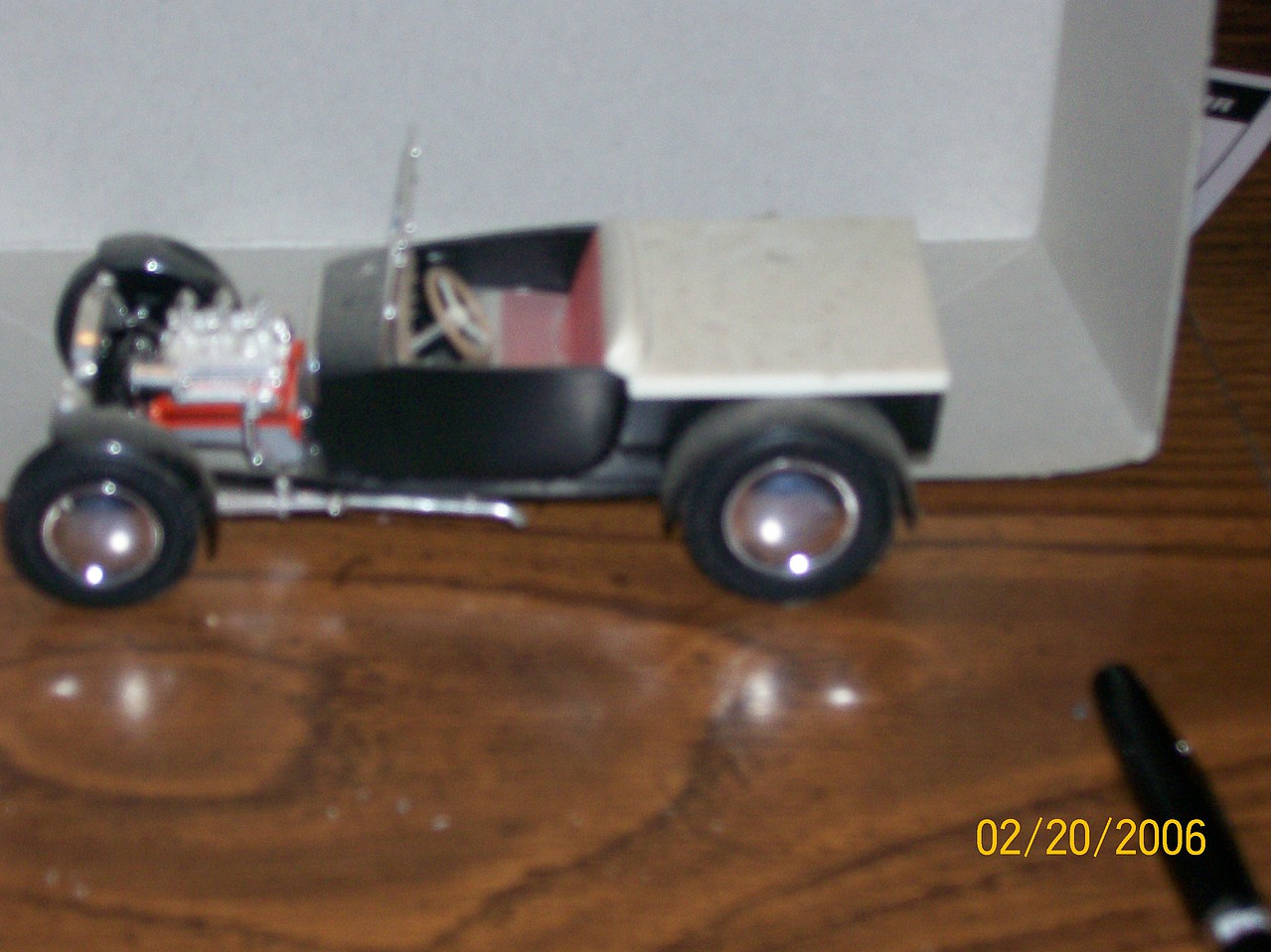 Black Widow Hot Rod -- Plastic Model Car Kit -- 1/24 Scale -- #854324 ...