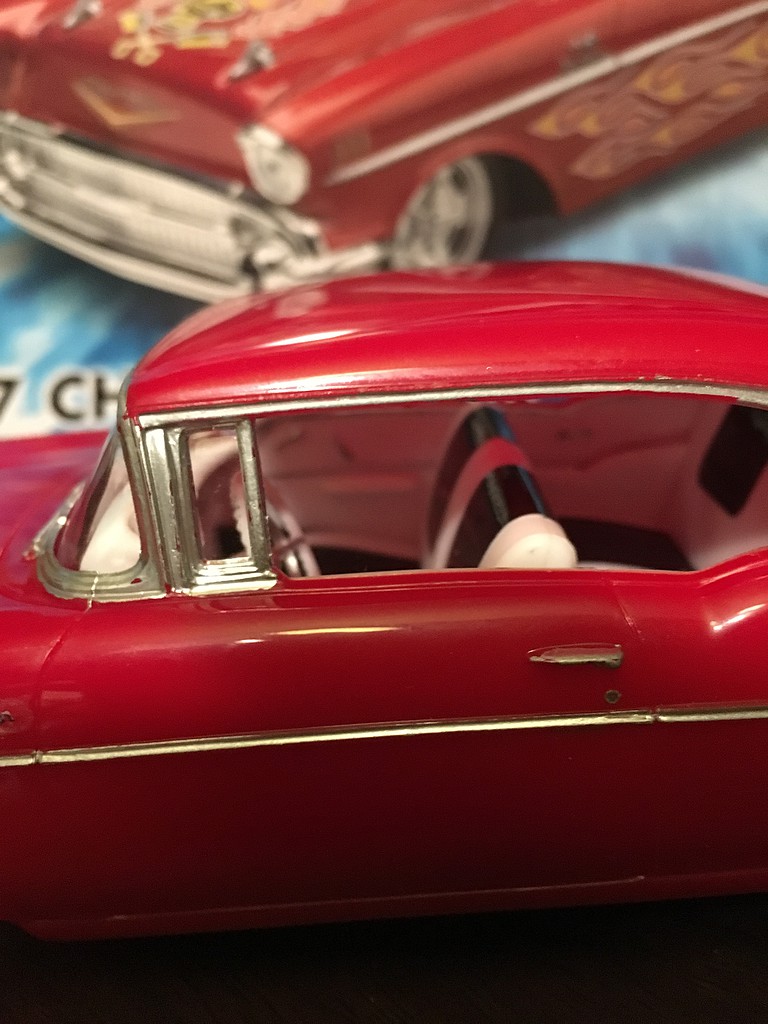 1957 Chevy Bel Air -- Snap Tite Plastic Model Car Kit -- 1/25 Scale ...