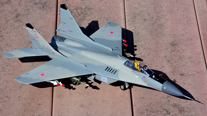 MiG 29 Fulcrum -- Plastic Model Airplane Kit -- 1/48 Scale -- #855865 ...