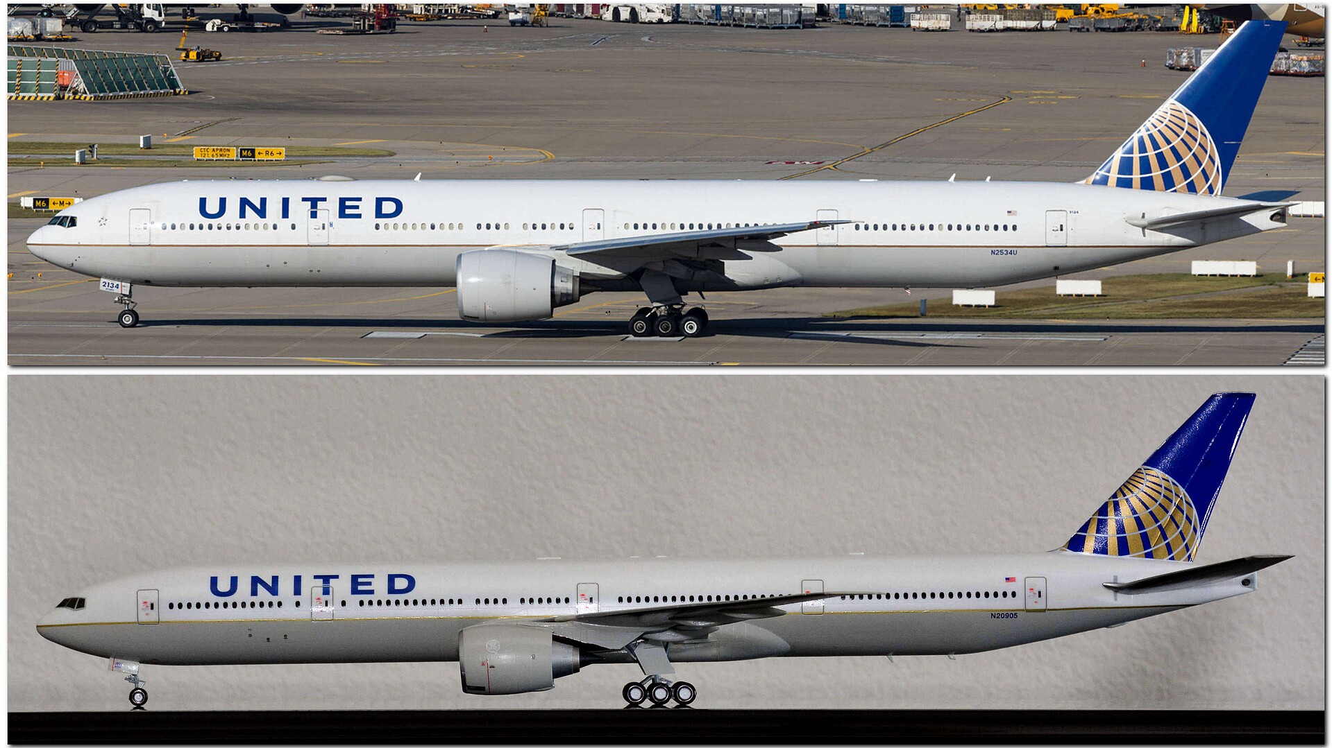 Boeing 777-300ER -- Plastic Model Airplane Kit -- 1/144 Scale -- #04945 ...