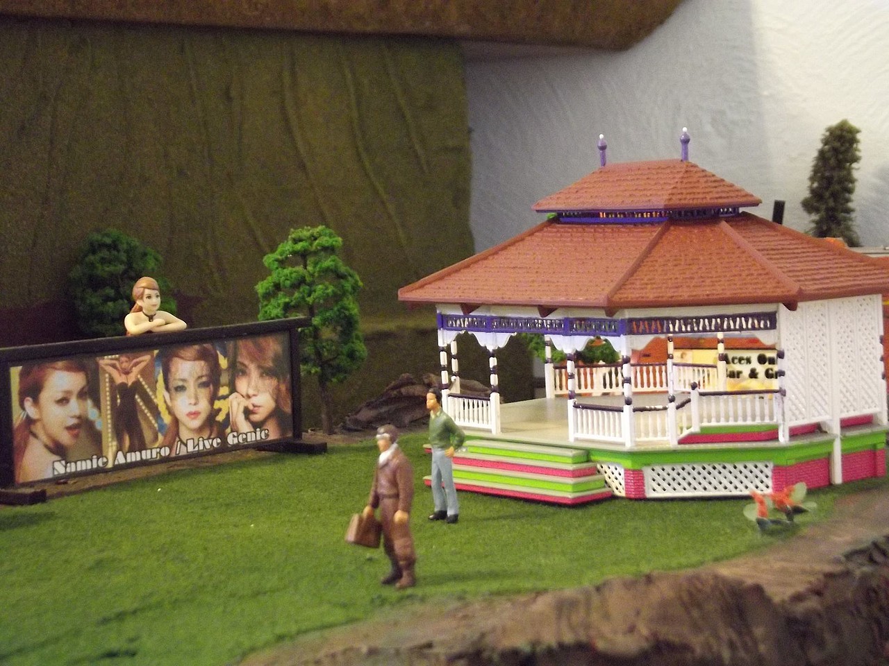 Public Pavilion HO Scale -- HO Scale Model Railroad Building -- #pf5189 ...