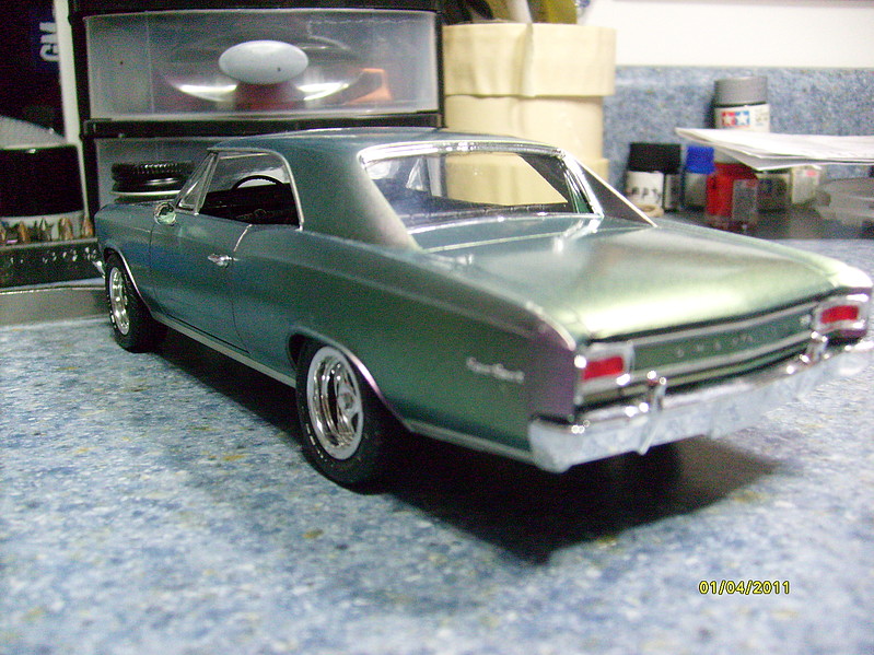 1966 Chevelle Super Sport (Re-Issue) Vehicle -- Plastic Model Car Kit ...
