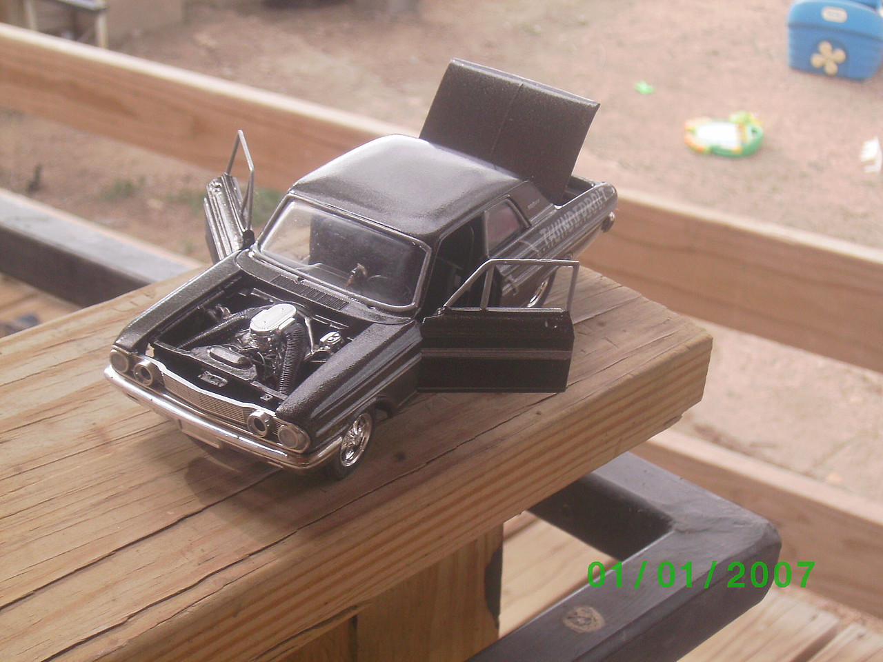 1964 Ford Fairlane Thunderbolt -- Plastic Model Car Kit -- 1/25 Scale ...