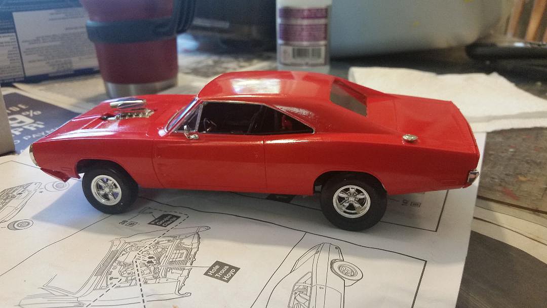 Fast & Furious 1970 Dodge Charger -- Plastic Model Car Kit -- 1/25 ...