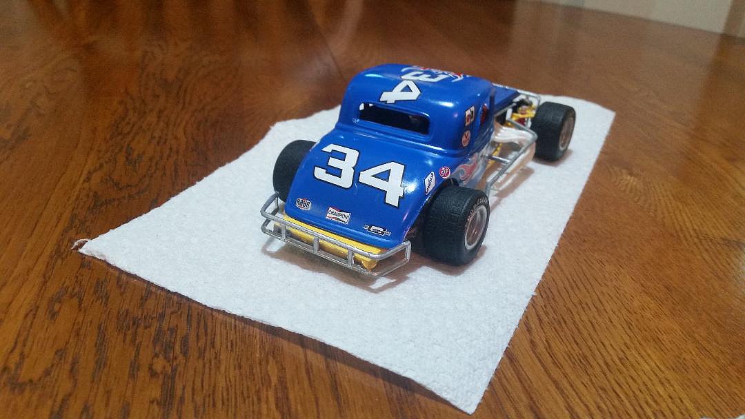 '34 Slammer Modified 2T -- Plastic Model Car Vehicle Kit -- 1/25 Scale ...