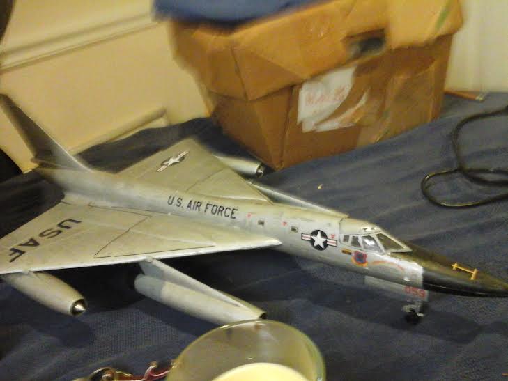 B-58 Hustler -- Plastic Model Airplane Kit -- 1/48 Scale -- #855713 ...