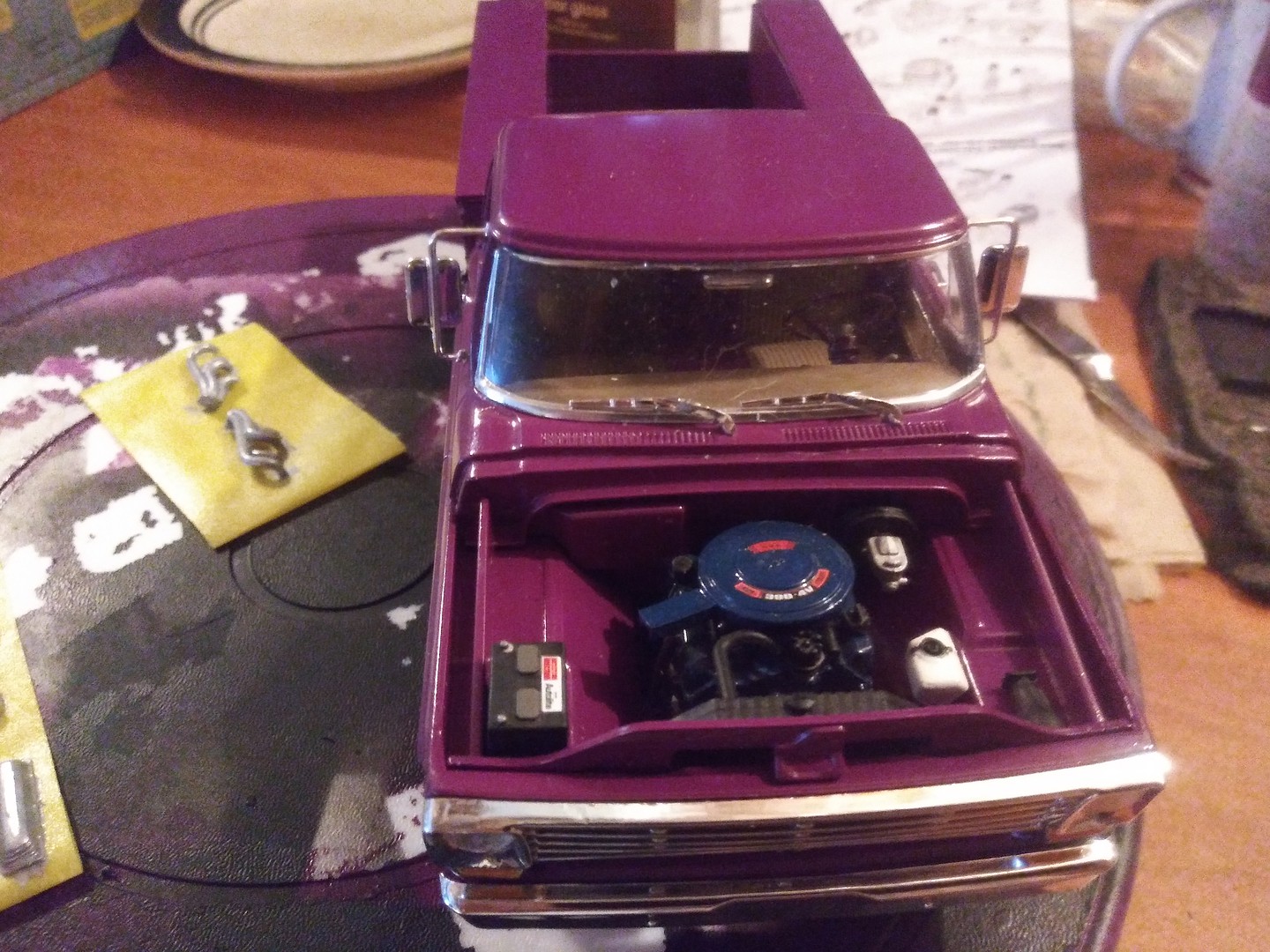 1967 Ford F100 Service Bed Pickup Truck -- Plastic Model Vehicle Kit ...