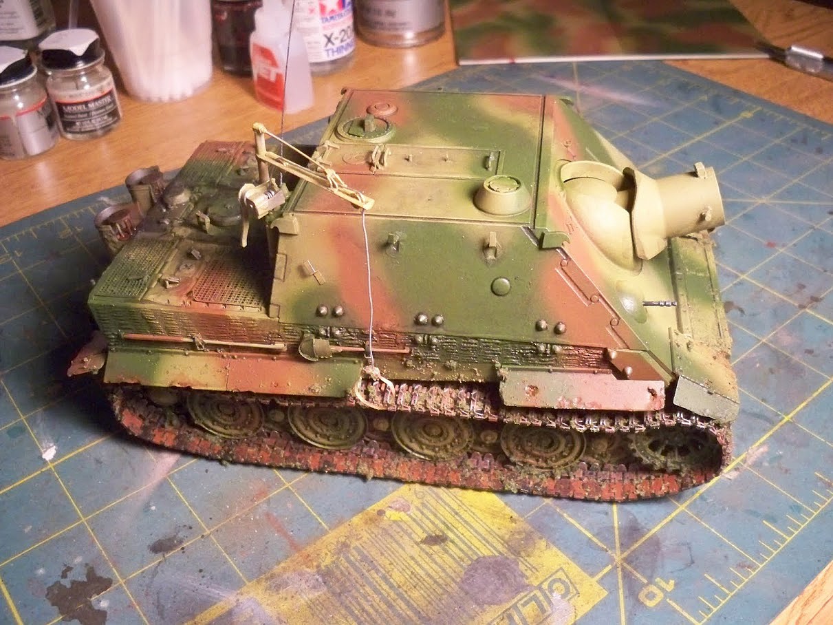 German Assault Mortar-Sturmtiger -- Plastic Model Military Vehicle Kit ...