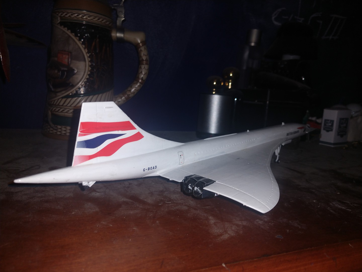 Concorde Britsh Air -- Plastic Model Airplane Kit -- 1/144 Scale ...
