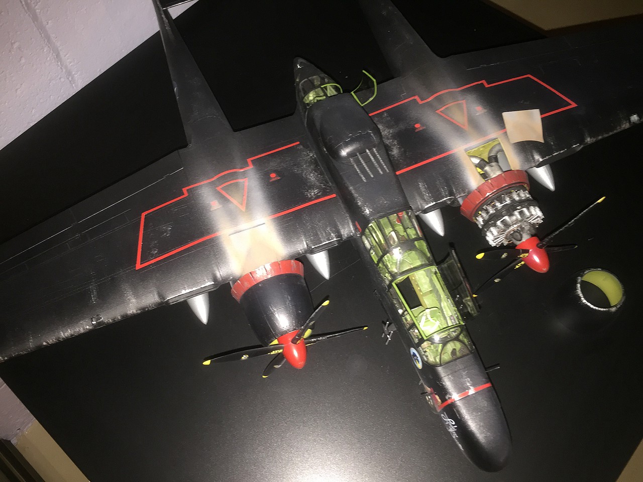 P-61B Black Widow Night Fighter -- Plastic Model Airplane Kit -- 1/32 Scale -- #hy83209 pictures ...