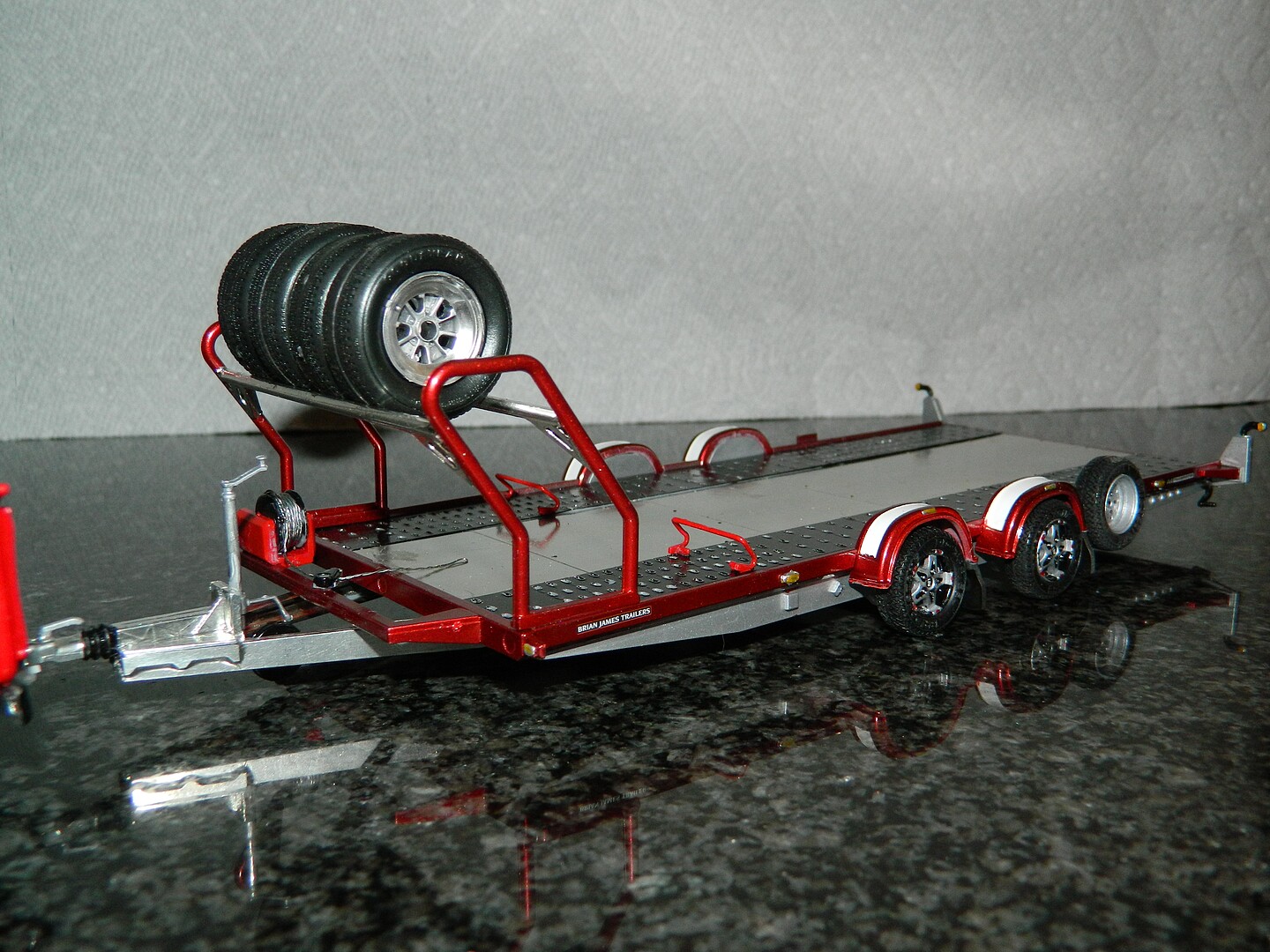 Brian James A4 Transporter Trailer (New Tool) -- Plastic Model Trailer ...