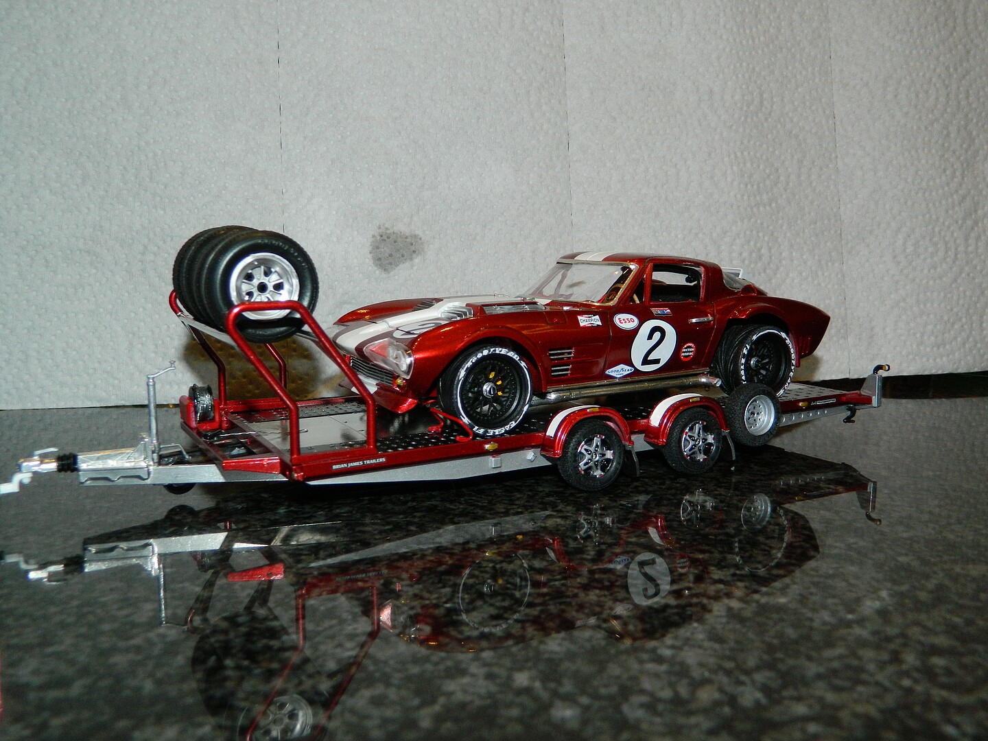 Brian James A4 Transporter Trailer (New Tool) -- Plastic Model Trailer ...