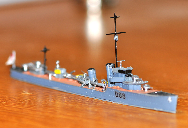 Australian Navy Destroyer Vampire Boat -- Plastic Model Military Ship ...
