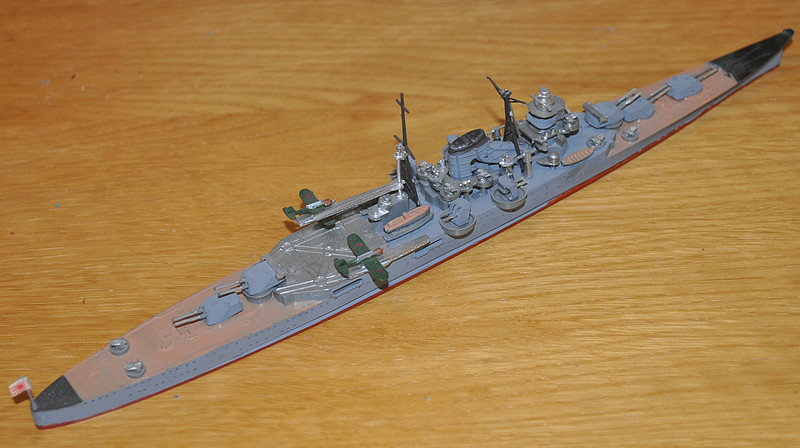 IJN Suzuya Heavy Cruiser Waterline Boat -- Plastic Model Military Ship ...