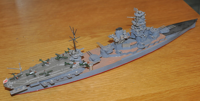 IJN Aircraft Battleship Ise -- Plastic Model Battleship Kit -- 1/700 ...