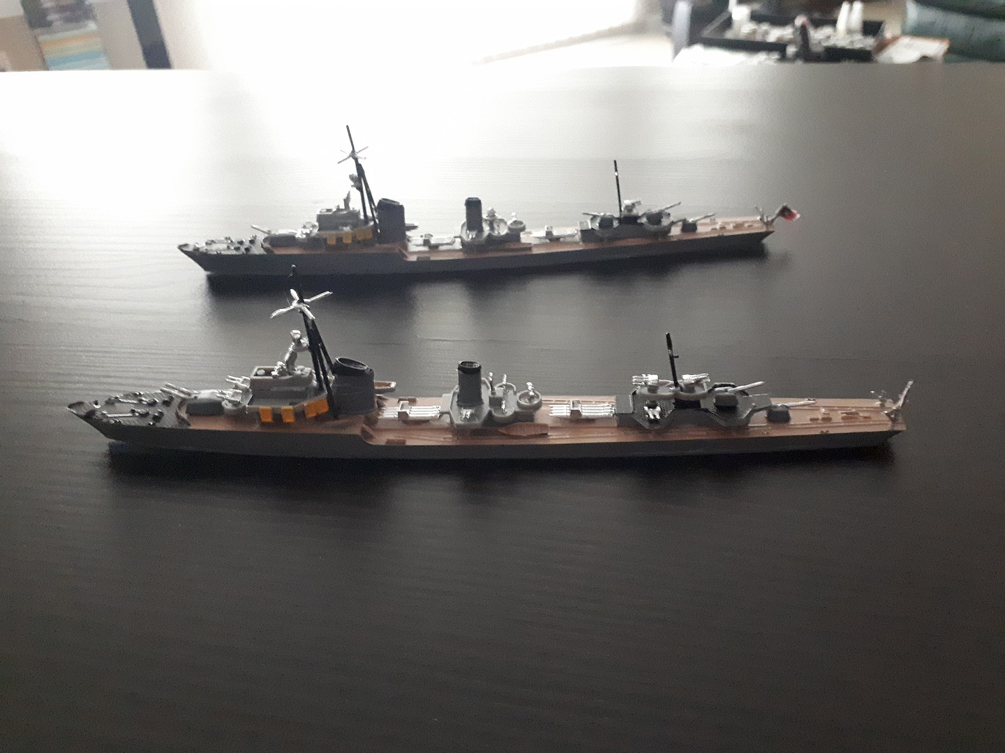 German Z Class Z37-39 Destroyer Boats -- Plastic Model Military Ship ...