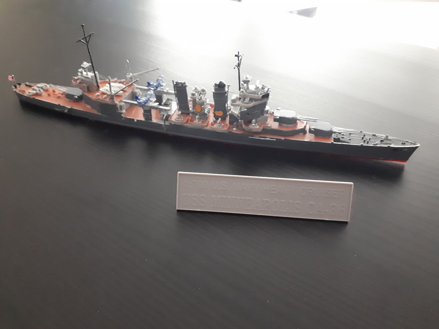 Gallery Pictures Trumpeter USS Minneapolis CA36 Heavy Cruiser 1942 ...