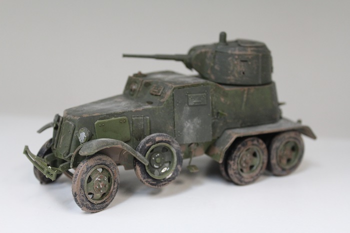 Gallery Pictures Zvezda BA-10 Soviet Armored Car Plastic Model Military ...