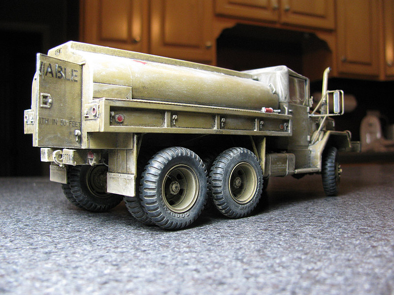M49A2C Fuel Tanker -- Plastic Model Military Tanker Kit -- 1/35 Scale ...