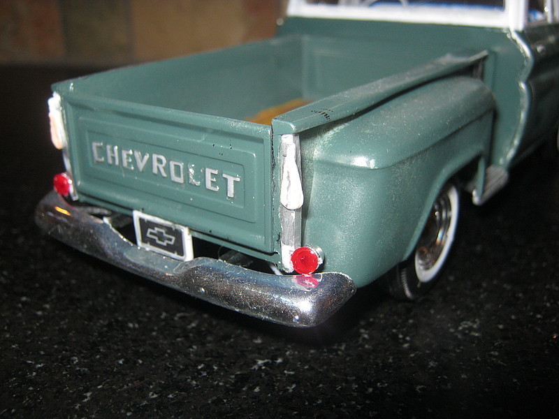 1965 Chevy Stepside Pickup 2'n1 -- Plastic Model Truck Kit -- 1/25 ...
