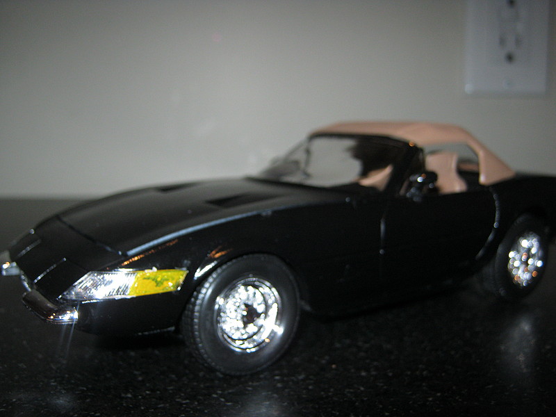 1972 Miami Vice Daytona Spyder -- Plastic Model Car Kit -- 1/24 Scale ...