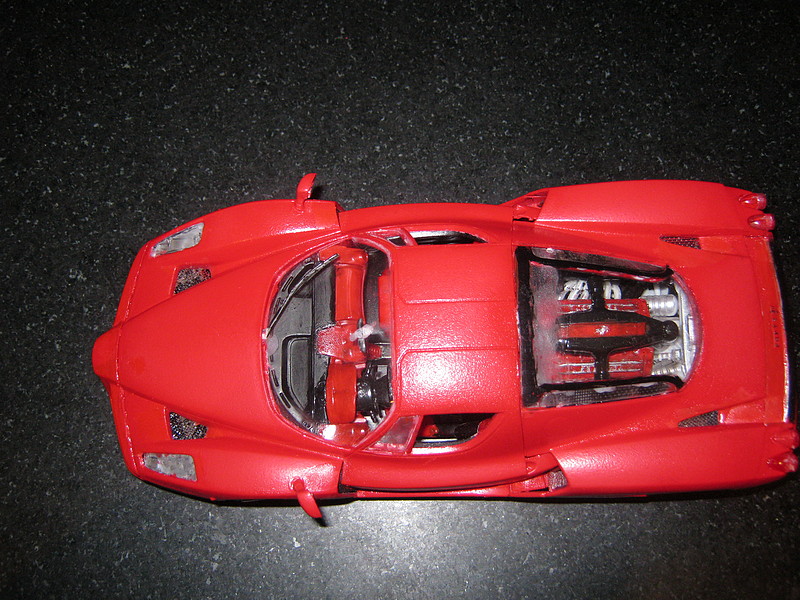 Ferrari Enzo -- Plastic Model Car Kit -- 1/24 Scale -- #852192 pictures ...