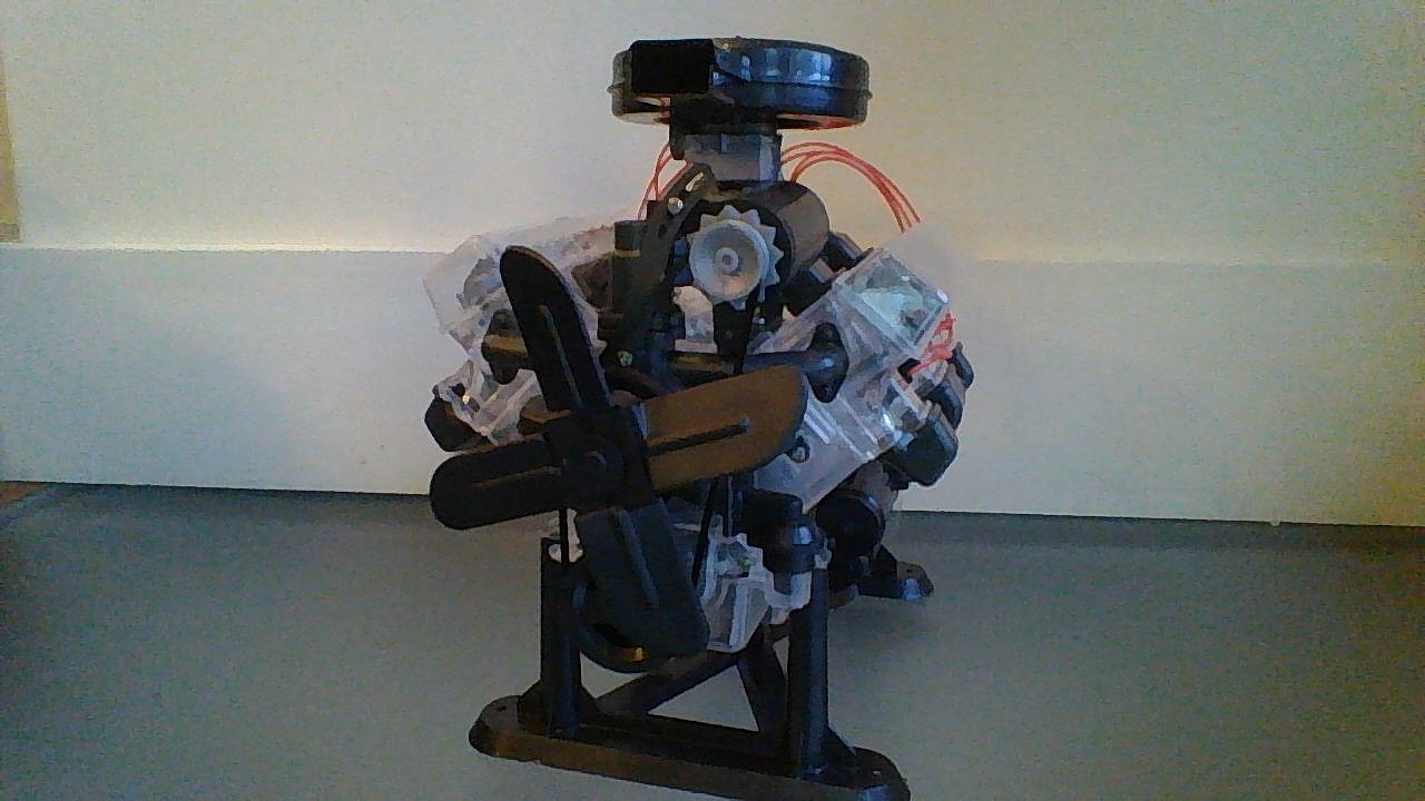 Visible V-8 Engine -- Plastic Model Engine Kit -- 1/4 Scale -- #858883 ...