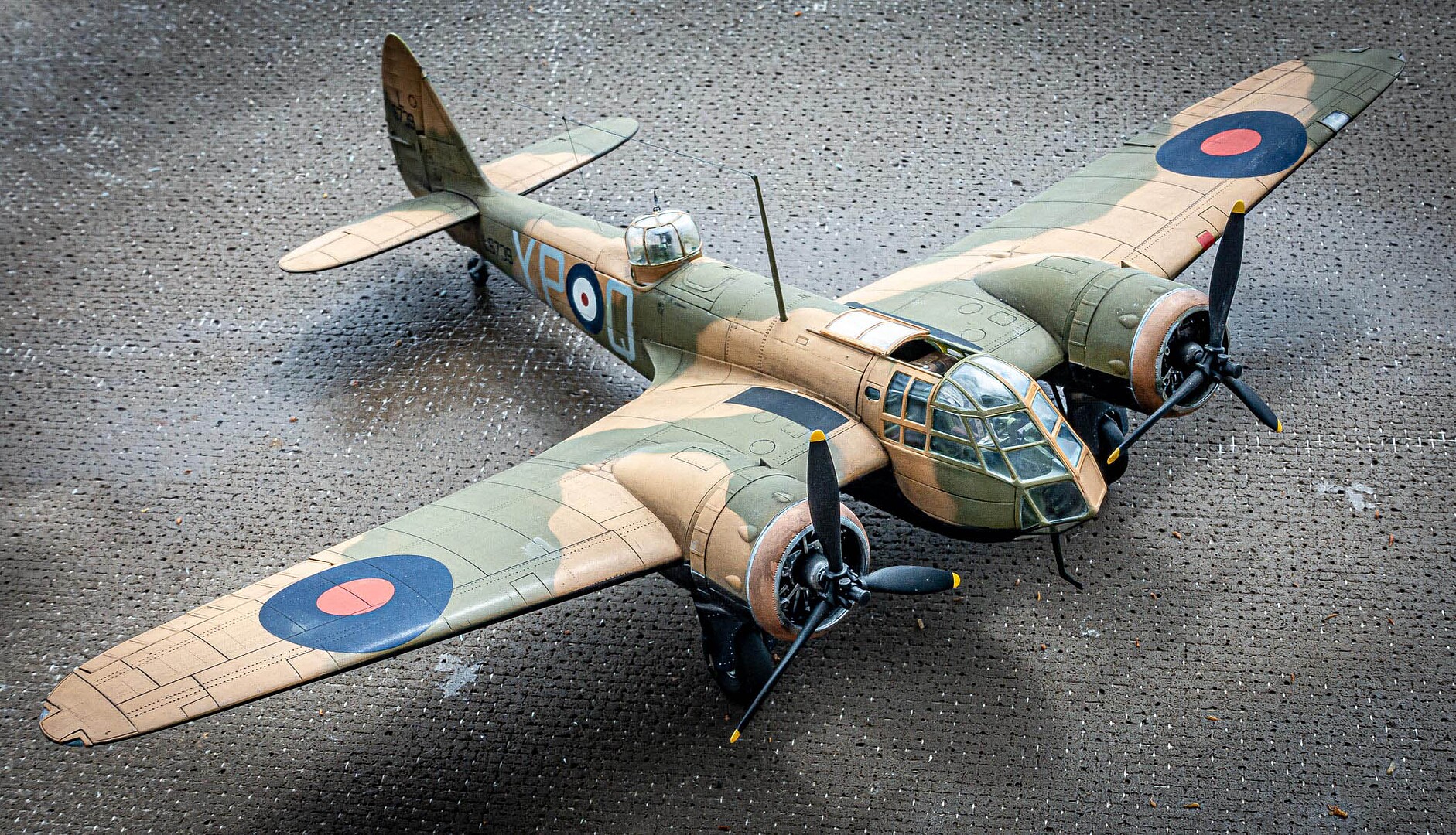 Bristol Blenheim Mk I British Bomber -- Plastic Model Airplane Kit -- 1 ...