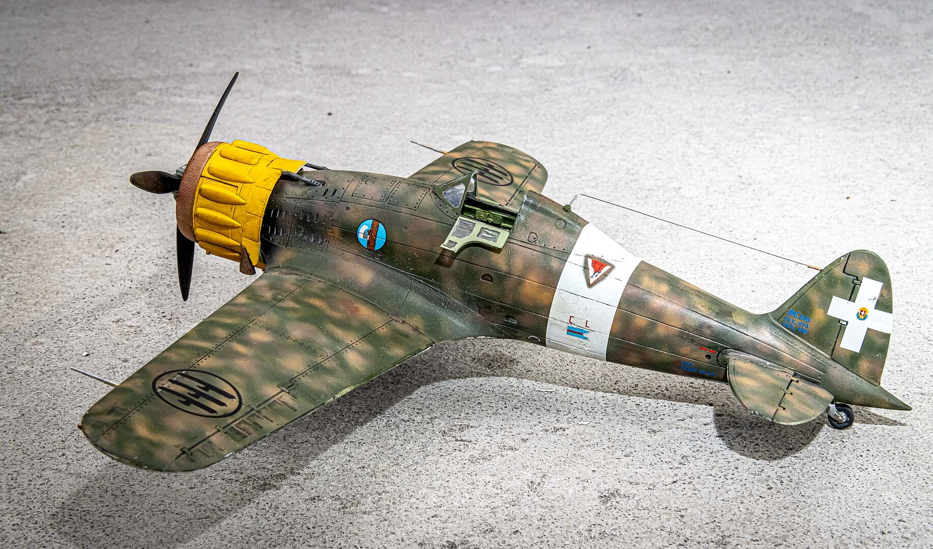 MC 200 SAETTA -- Plastic Model Airplane Kit -- 1/48 Scale -- #552815 ...