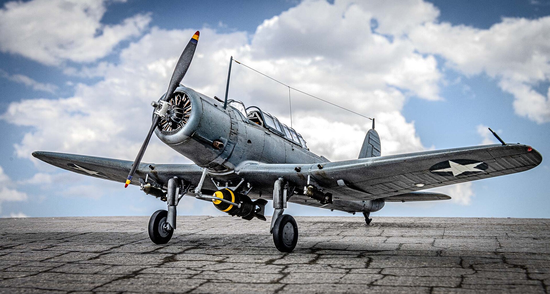 SB2U-3 Battle of Midway 80th Anniversary -- Plastic Model Airplane -- 1 ...