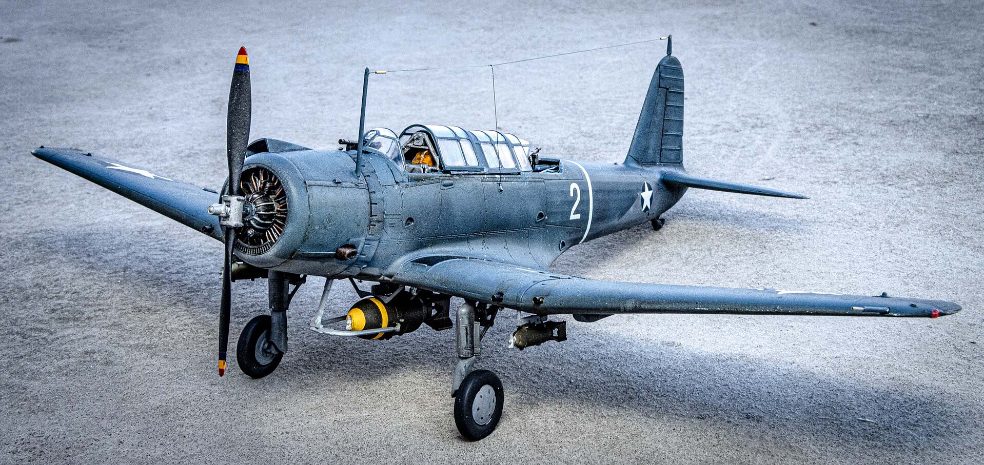 SB2U-3 Battle of Midway 80th Anniversary -- Plastic Model Airplane -- 1 ...