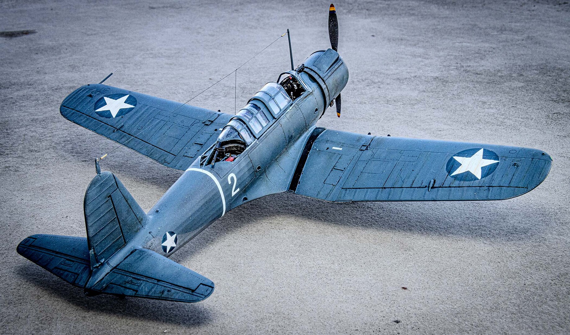 SB2U-3 Battle of Midway 80th Anniversary -- Plastic Model Airplane -- 1 ...